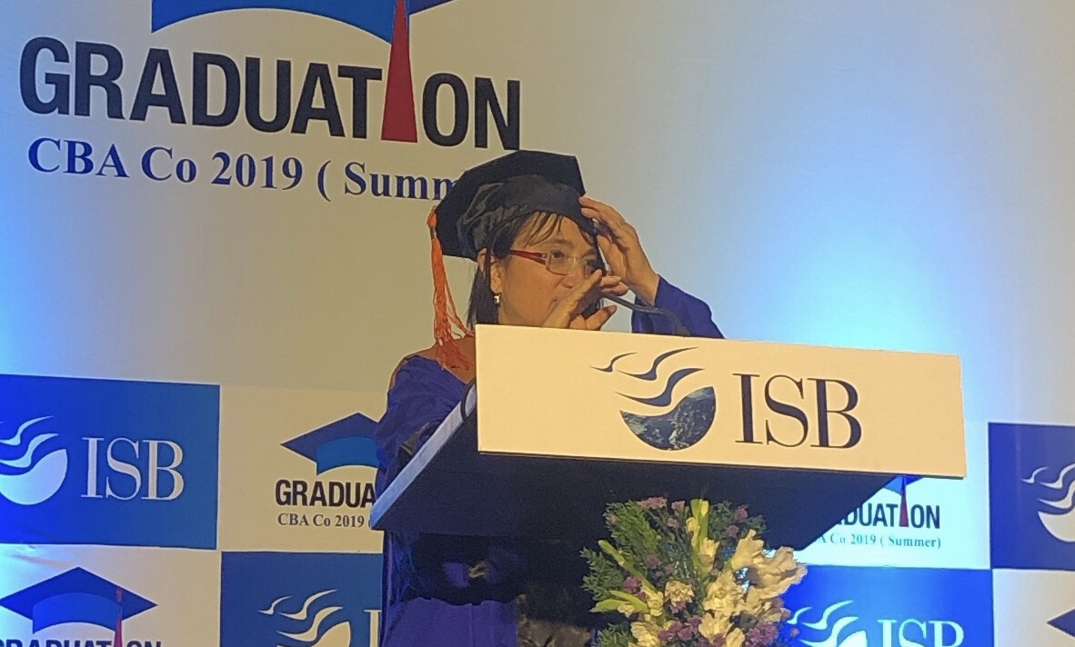 Graduation ceremony of ISB’s Business Analytics class of 2019 Summer ...