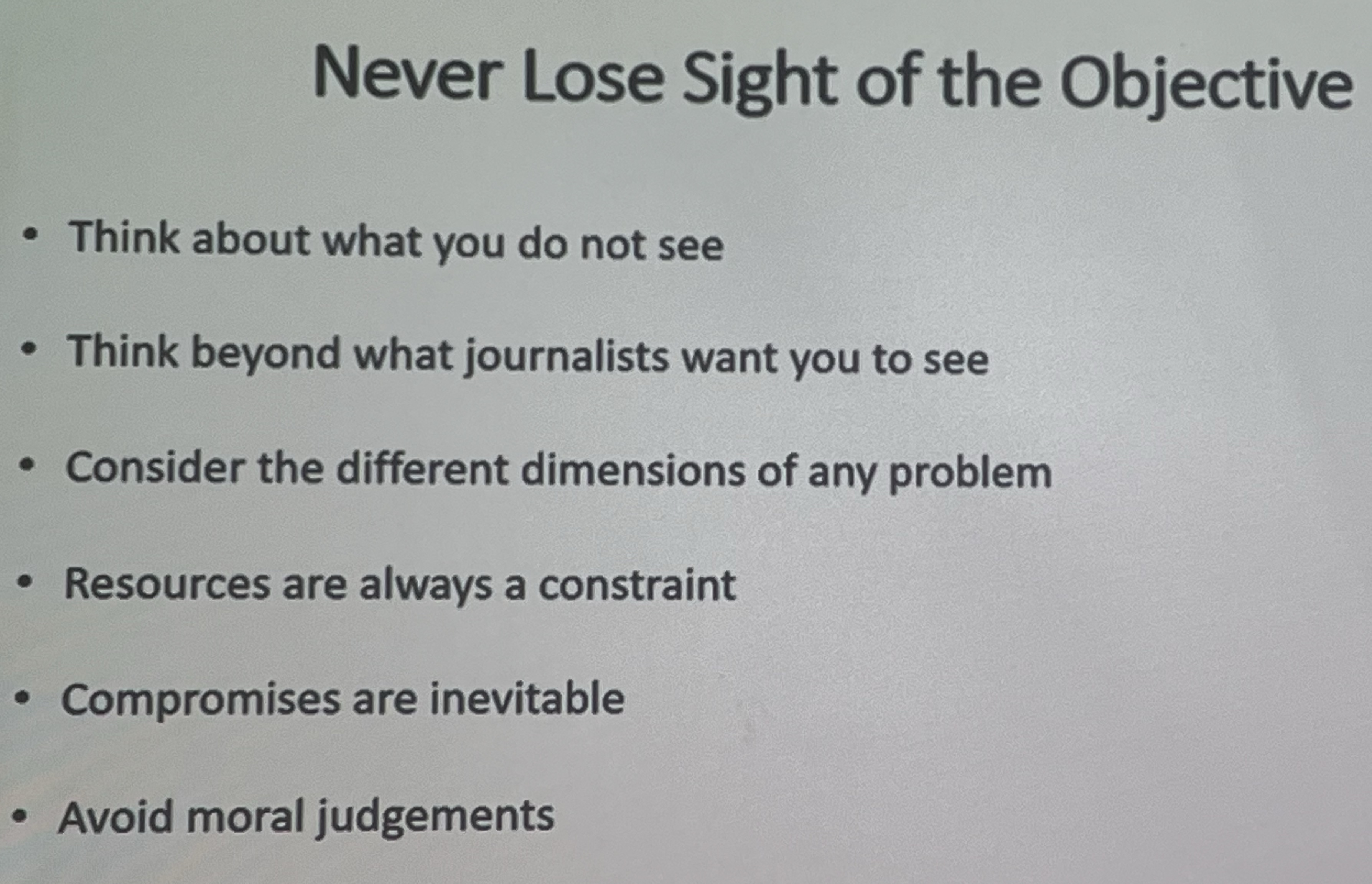 Big Picture Thinking | Bhat's Notes